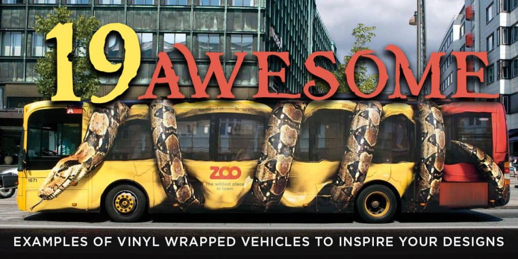 19 Awesome Examples of Vinyl Wrapped Vehicles to Inspire Your Designs ...