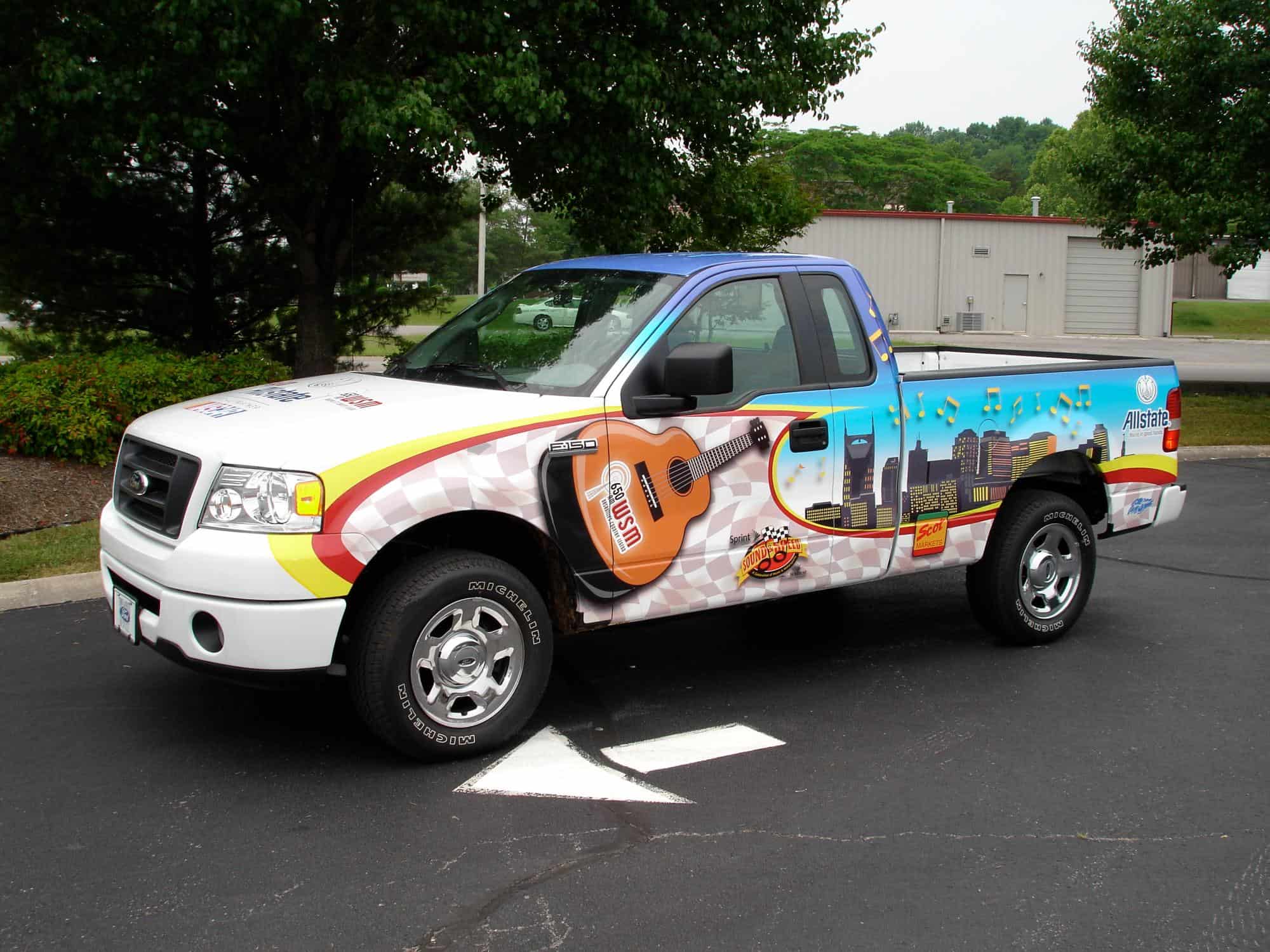 Truck Vinyl Wrap Summit Signs Custom Sign Shop